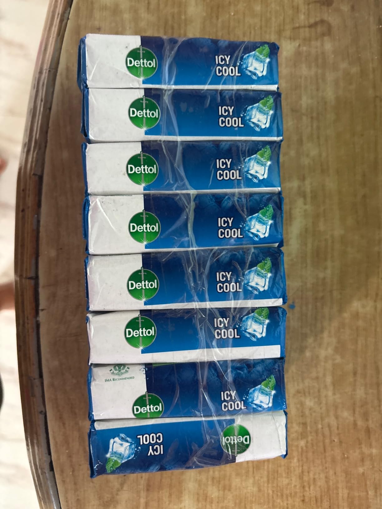 Buy Dettol Icy Cool Bathing Soap Bar With 2x Menthol- 125gm each (Pack ...