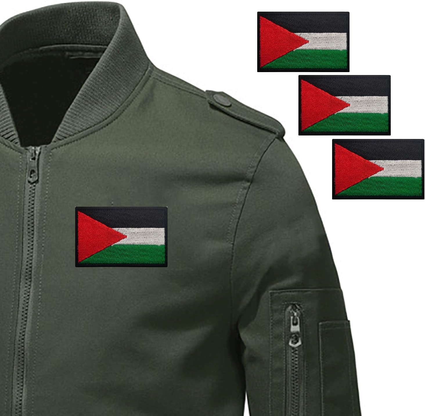 Snapklik.com : Aspcsmomt Palestinian Flag Patches,Embroidered Tactical ...