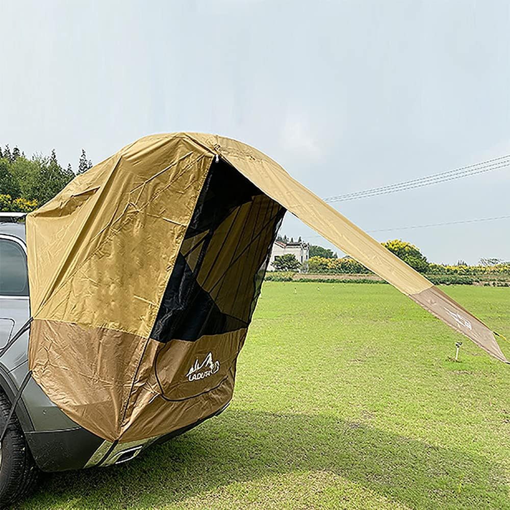 Amazon.com: SUV Tailgate Tent with Awning Shade, Water Resistant SUV ...