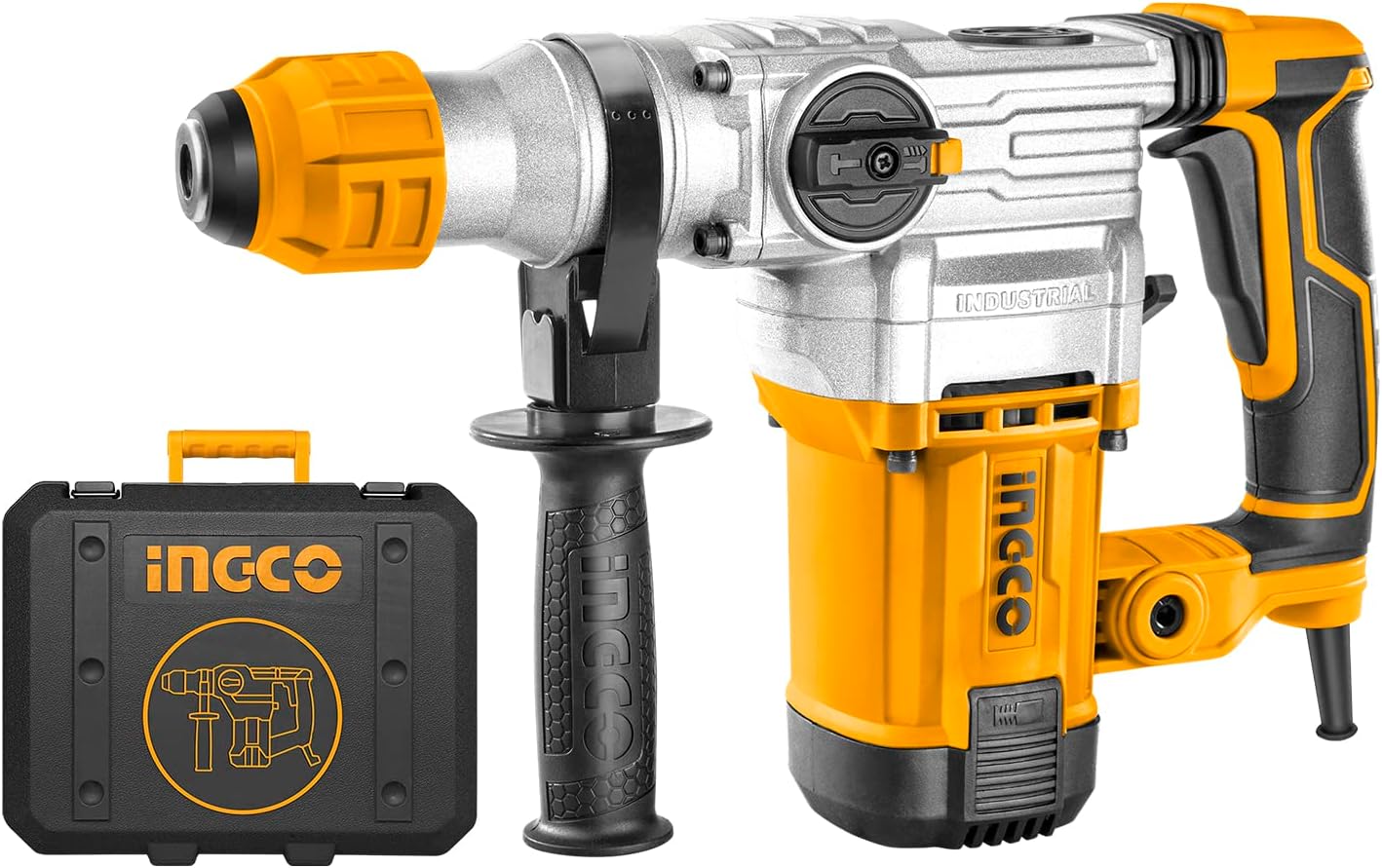 INGCO Rotomartillo Taladro Percutor Cincelador 1500 W 950 RPM, 5.5 ...