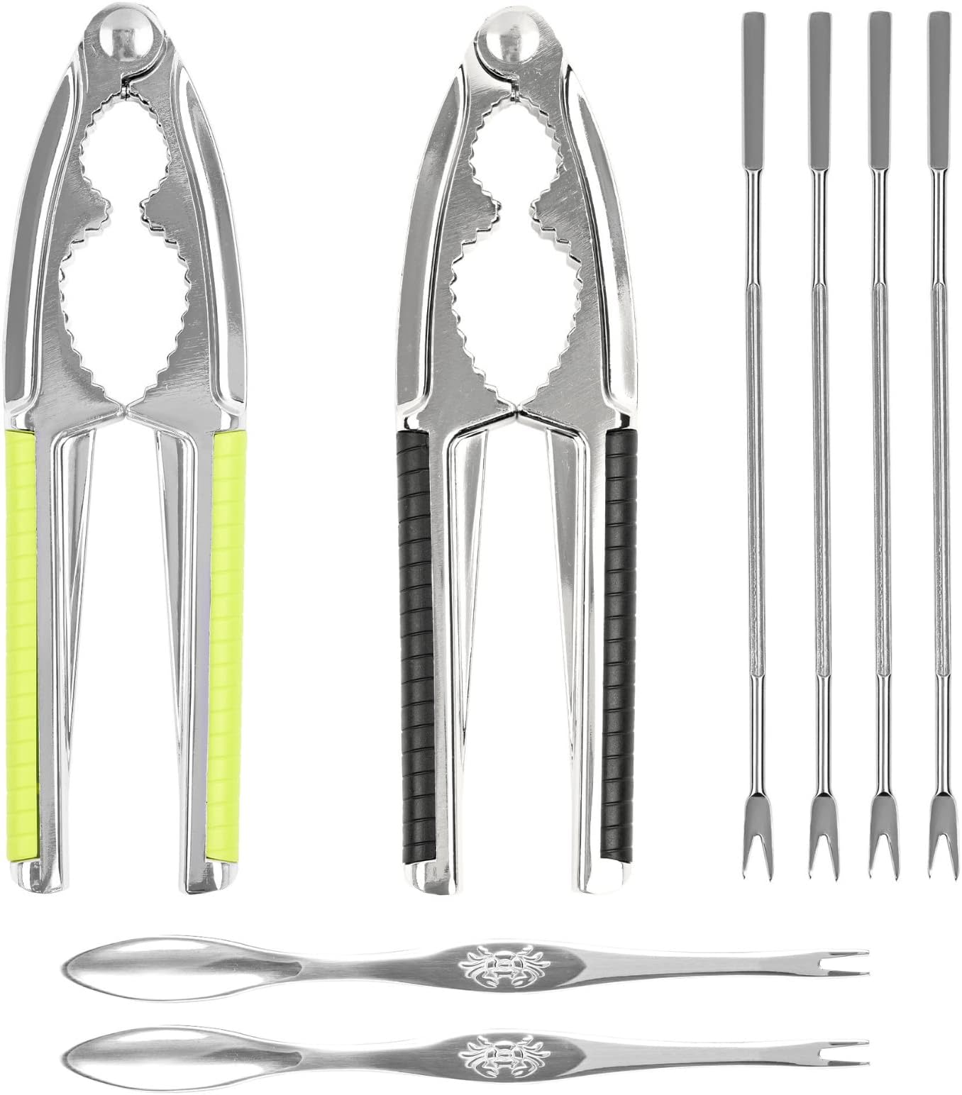 Amazon.com: Premium Crab Crackers and Tools Set - 2 Lobster Crackers ...