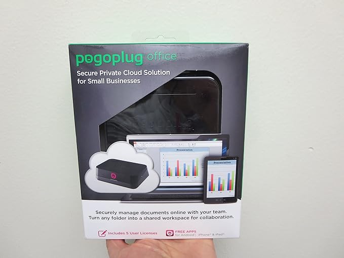 Amazon.com: Pogoplug Office Secure Private Cloud Solution with 5 User ...