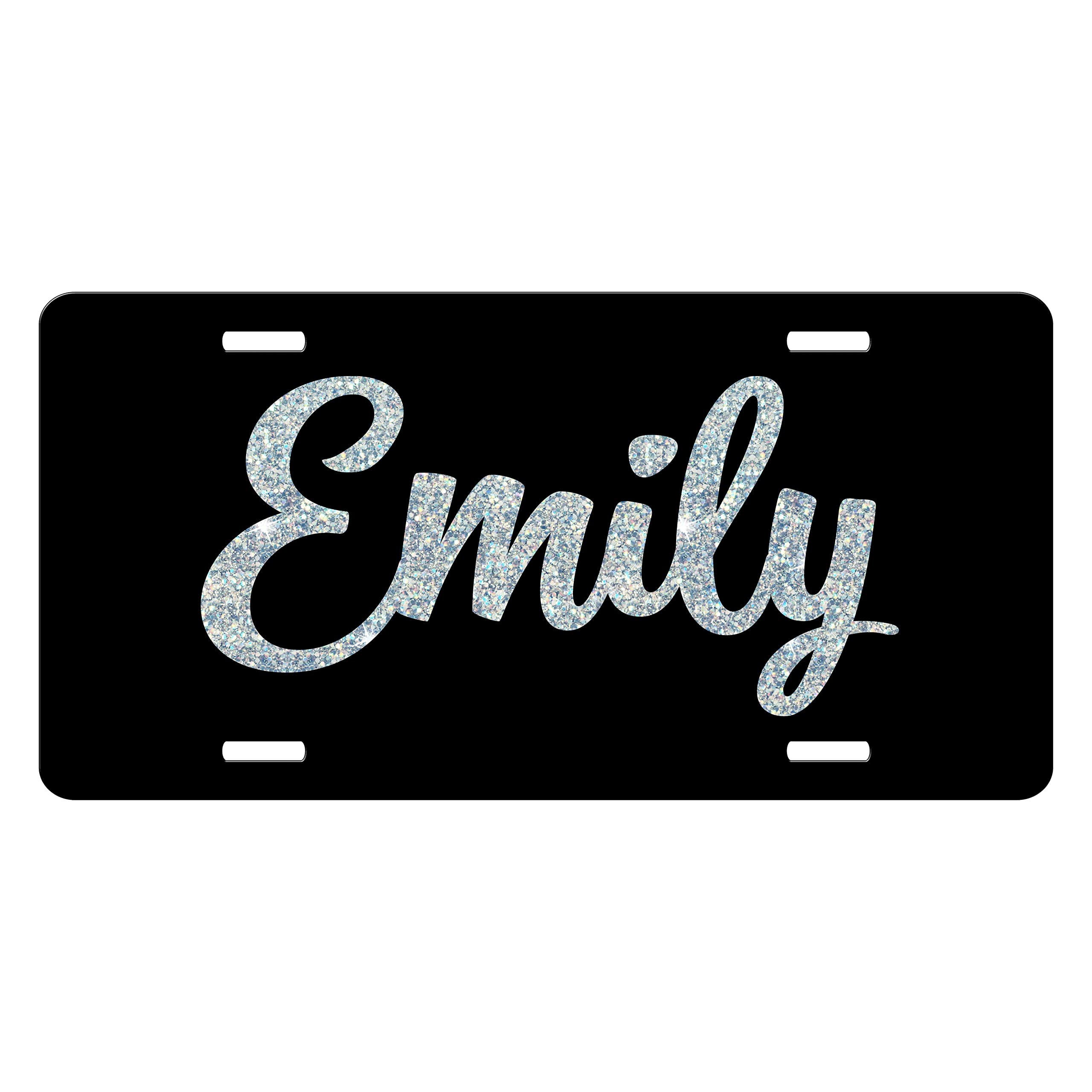 The Name Emily In Glitter