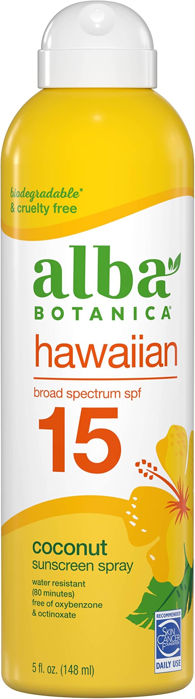 Amazon.com: Alba Botanica Sunscreen Spray for Face and Body, Broad ...