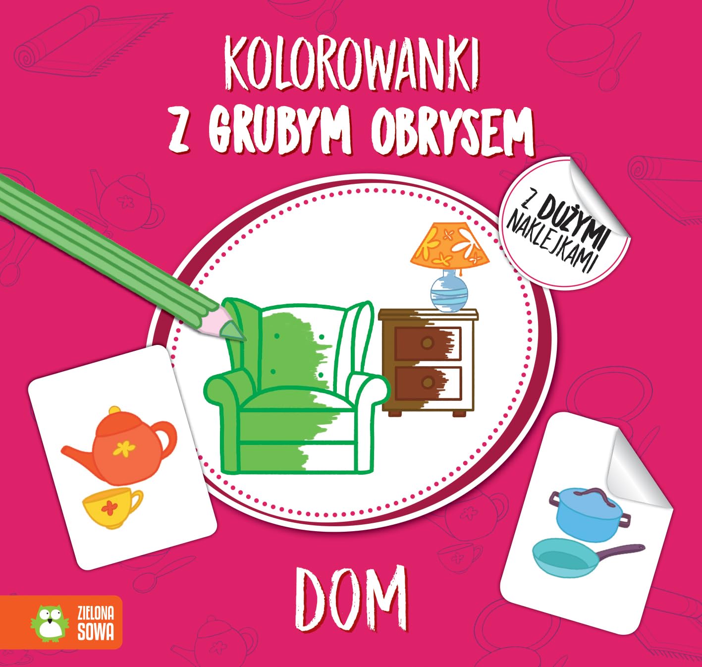 Kolorowanki z grubym obrysem Dom : Dingman Laura: Amazon.co.uk: Books