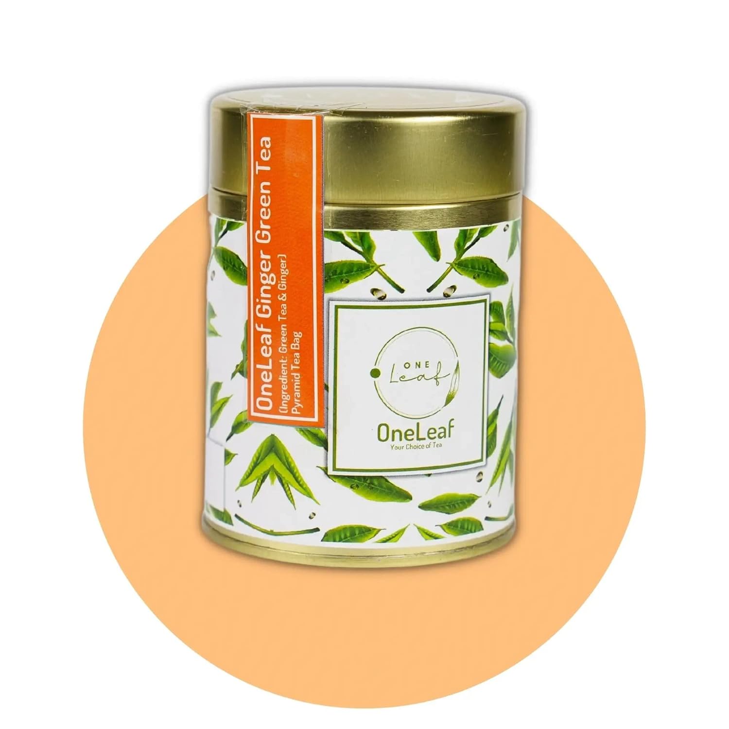 OneLeaf Ginger Green Tea | Cold & Stress Relief | Green Tea for Anti ...