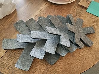 Amazon.com: Imncya Set of 20 Pot and Pan Protectors, 5 Different Size ...