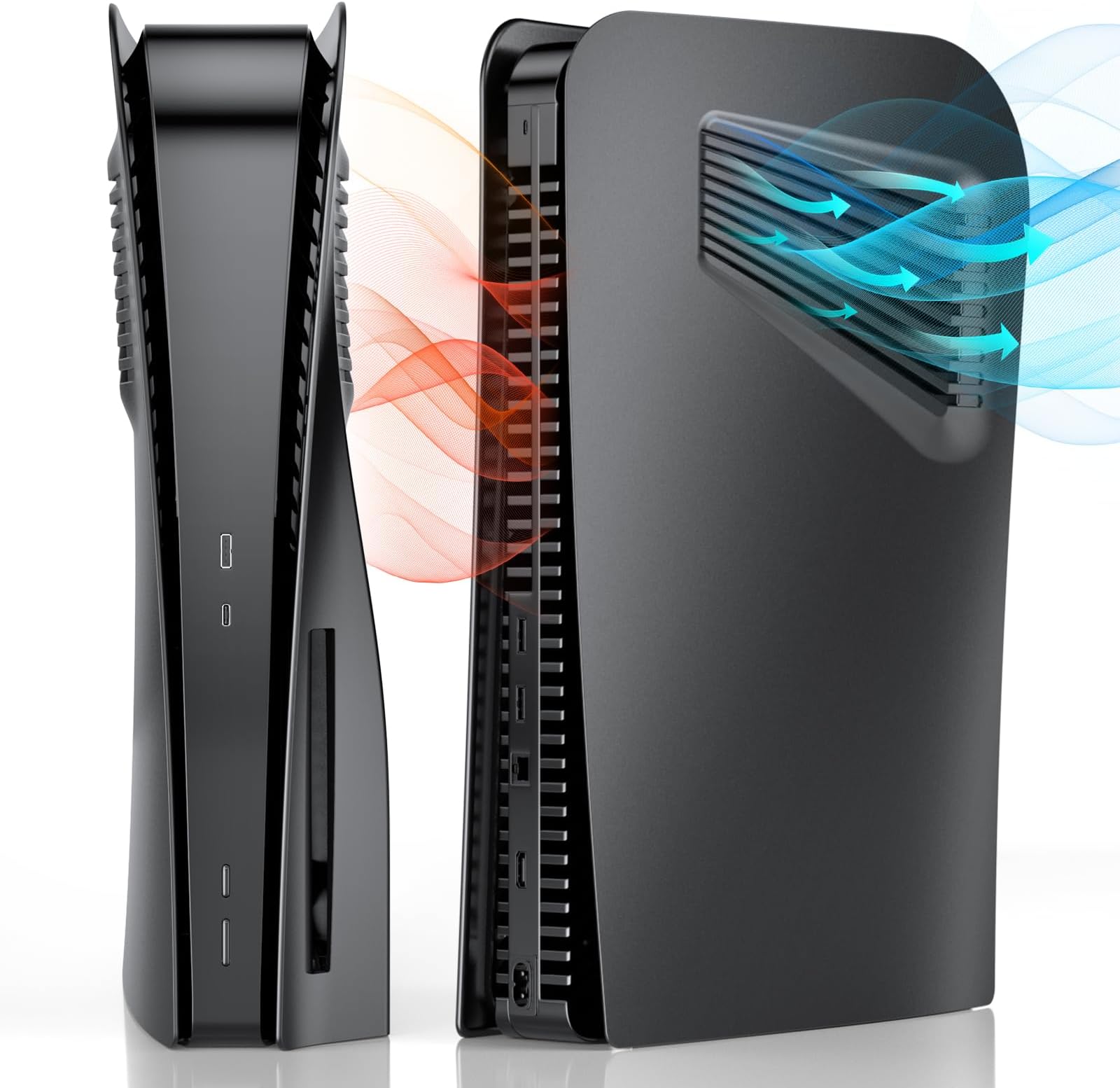 Amazon.com: Faceplate for PS5 Disc Edition with Cooling Vent, PS 5 ...