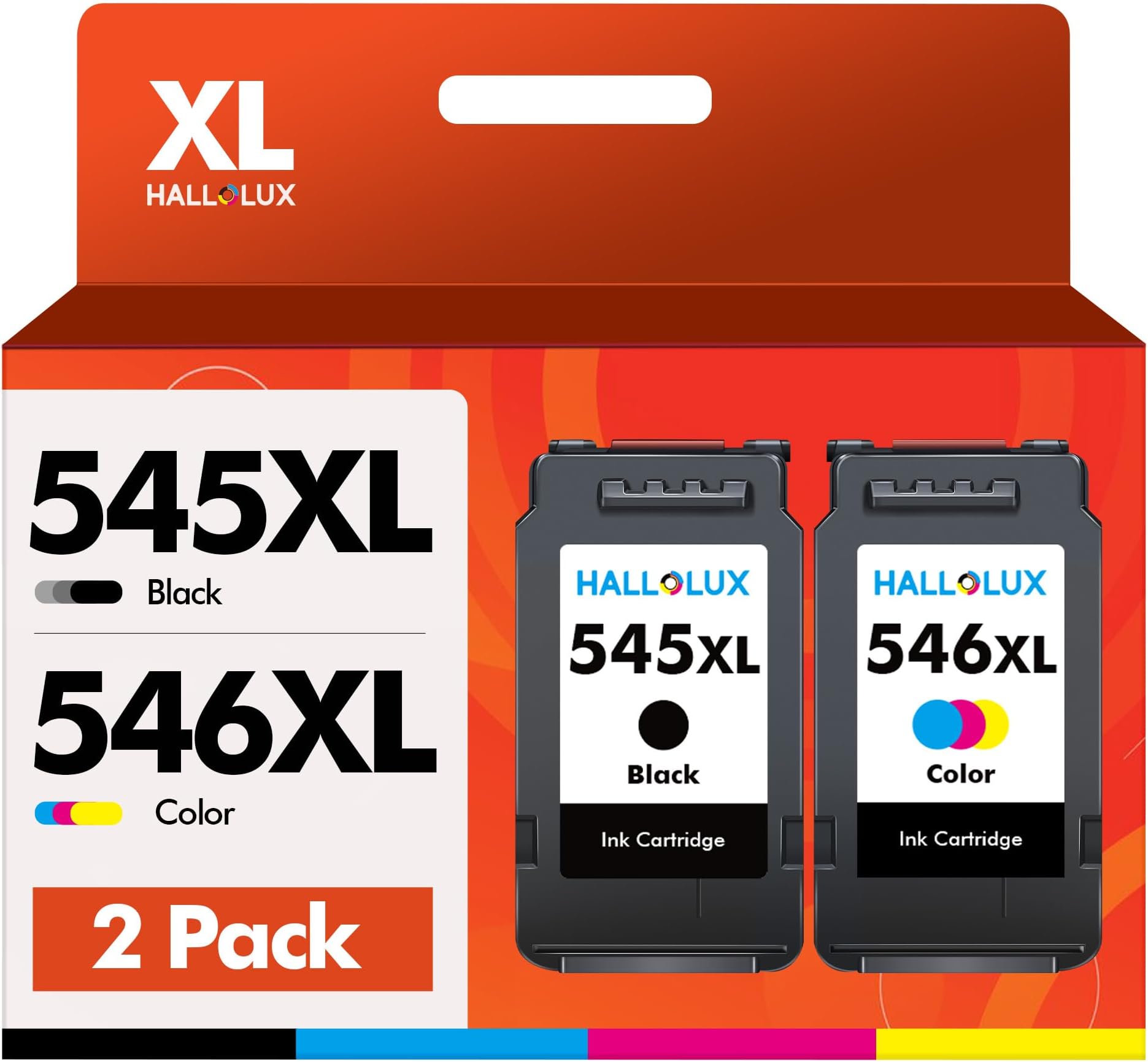 Canon PG545 XL/CL546 XL High Capacity Ink Cartridges - Black and Color ...