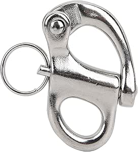 Amazon.com: Mountaineering Rock Climbing Shackle Stainless Steel Snap ...