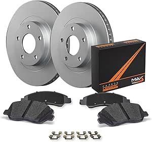 Amazon.com: Max Advanced Brakes Front Brake Kit Compatible With 2018 2019 2020 2021 2022 BMW ...
