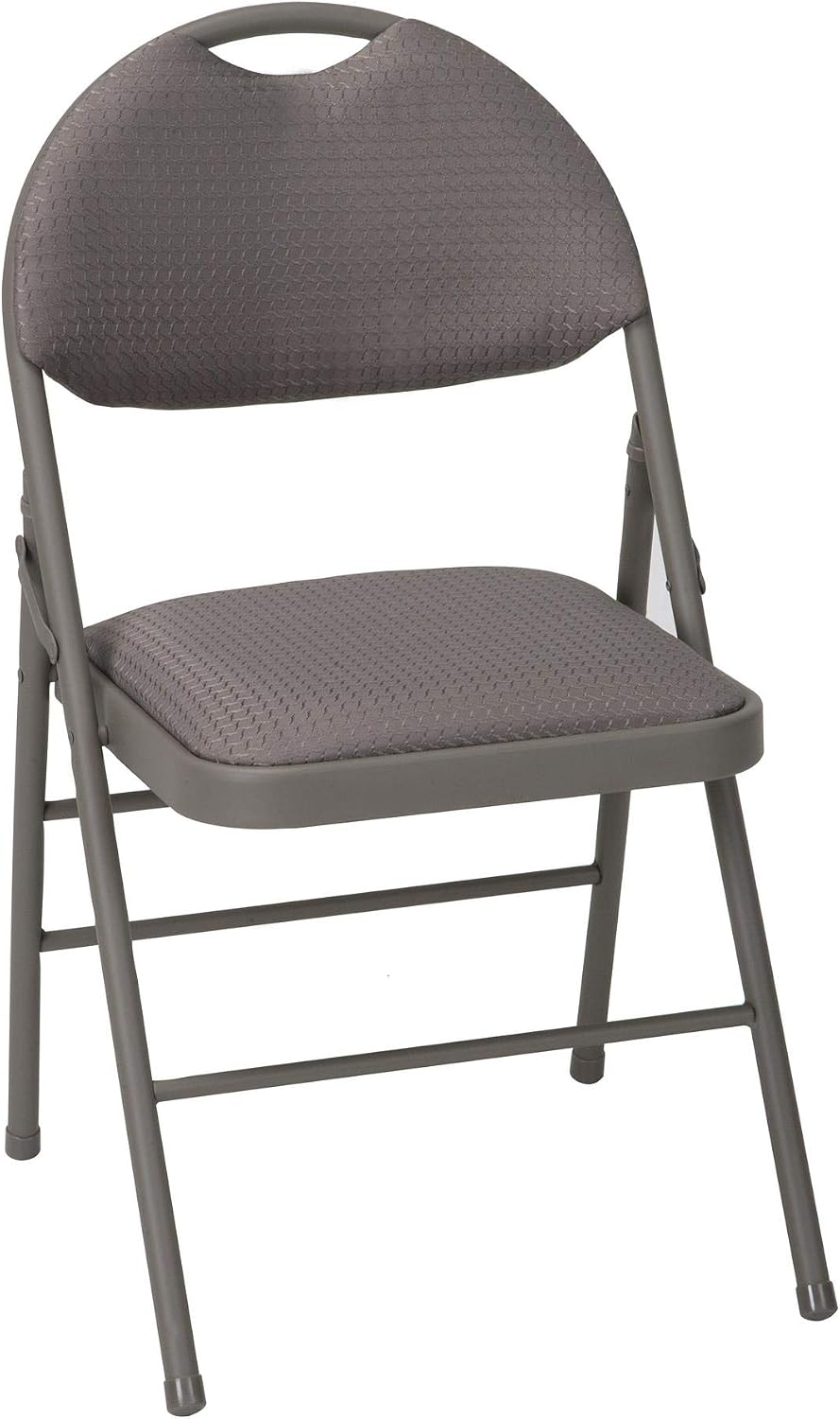 Amazon.com: COSCO Commercial Comfort Back Fabric Folding Chair with ...