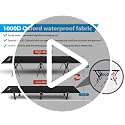 Amazon.com: OSWIN Adult Backcountry Camping cot with Leg Extension ...