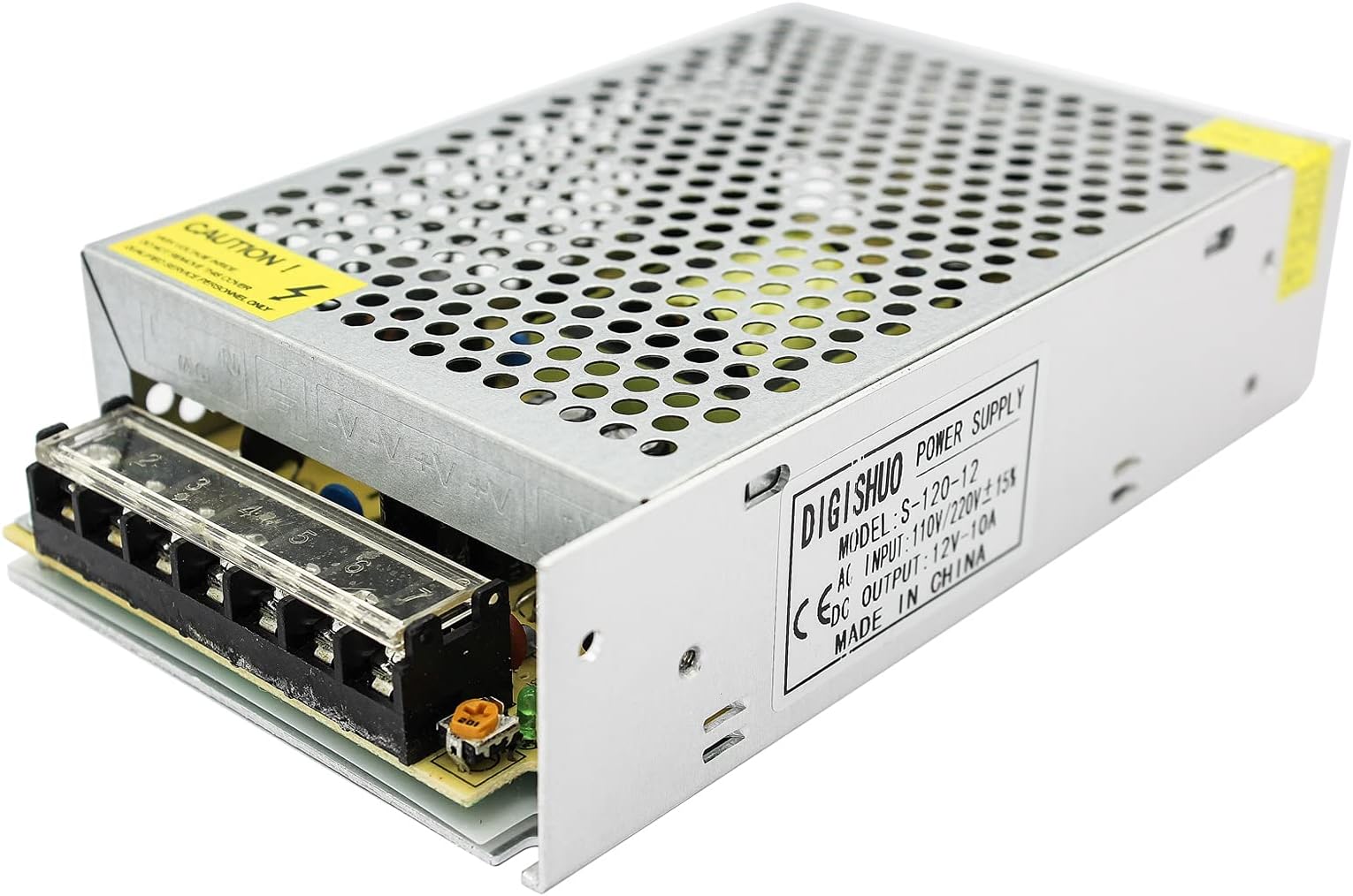 Waterproof LED Driver 60 Watts - 110V-260V AC to 12V DC, LED Power ...