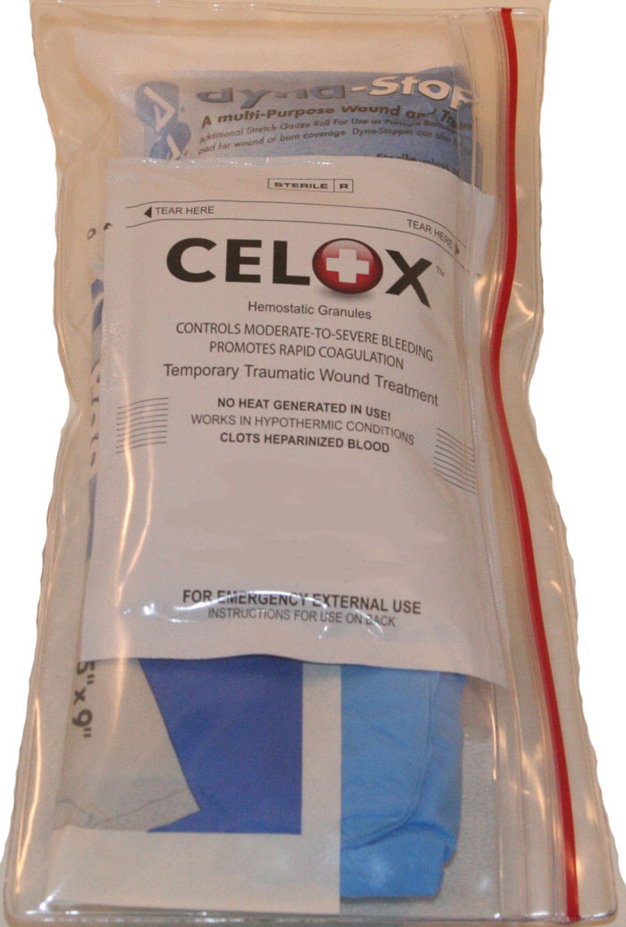 Think Safe V12190 Personal Major Bleeding Kit with Clotting Agent ...