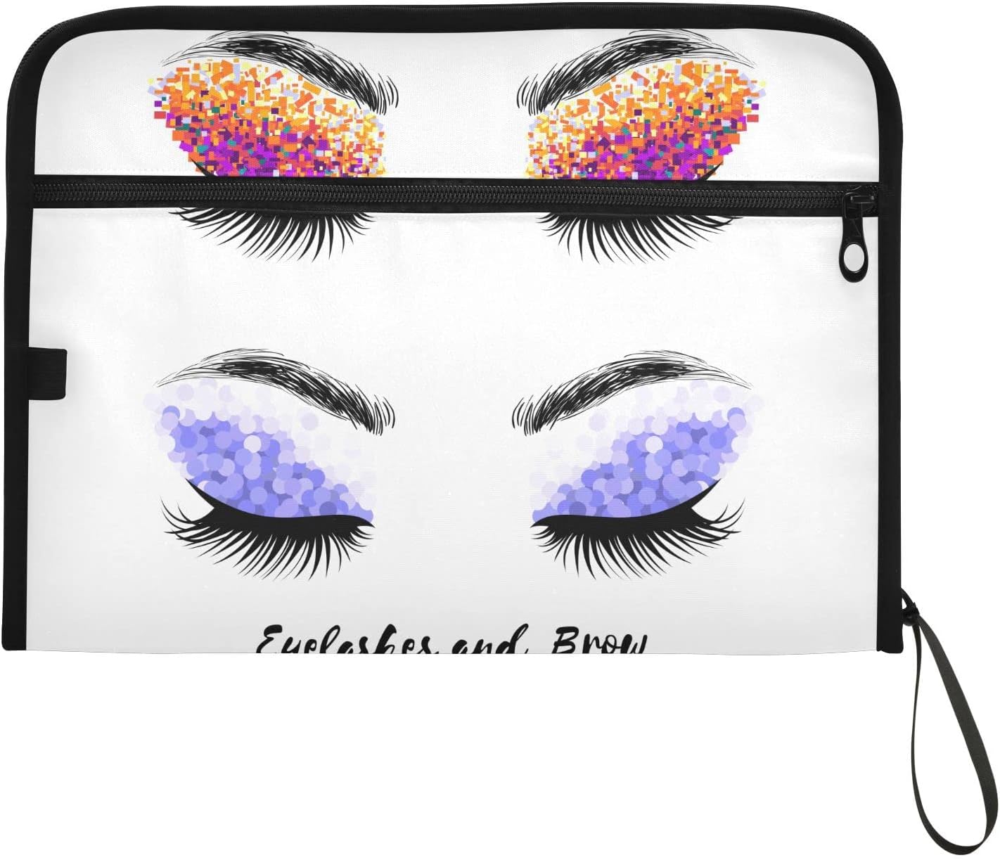 Eyelashes Brows Makeup Expanding File Folder for Documents A4 Letter ...
