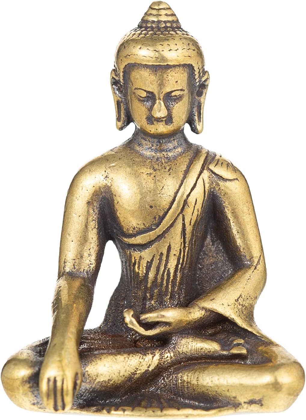Mini estatua de Buda, estatua de Buda de bolsillo, pequeña estatua de ...