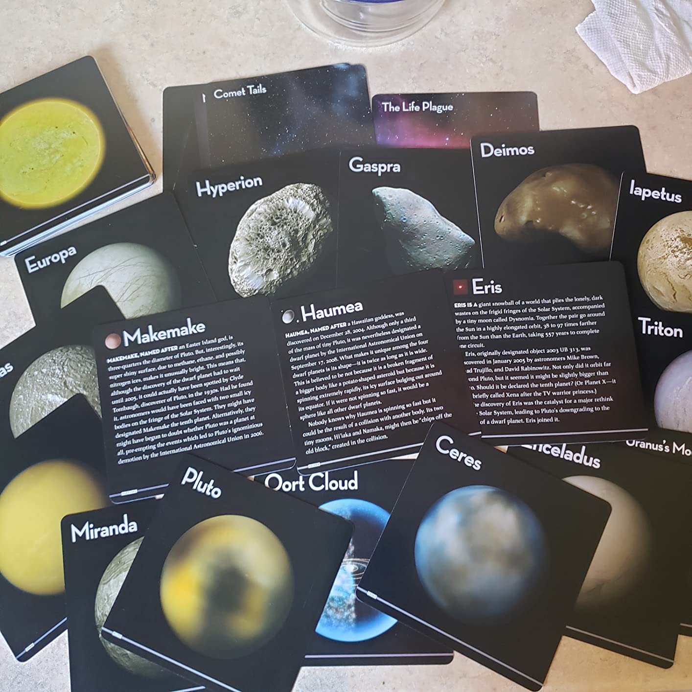The Photographic Card Deck of the Solar System: 126 Cards Featuring ...