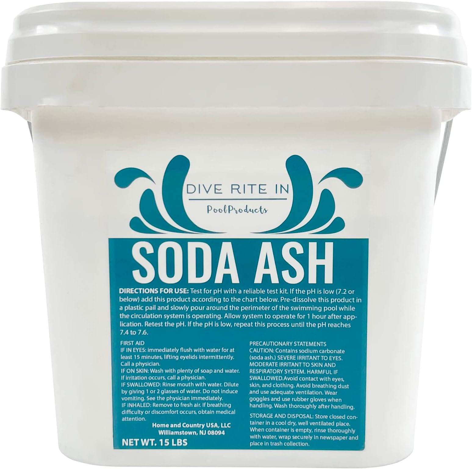 Amazon.com : pH Increaser for Hot Tub & Pool | Pure Soda Ash, Sodium ...