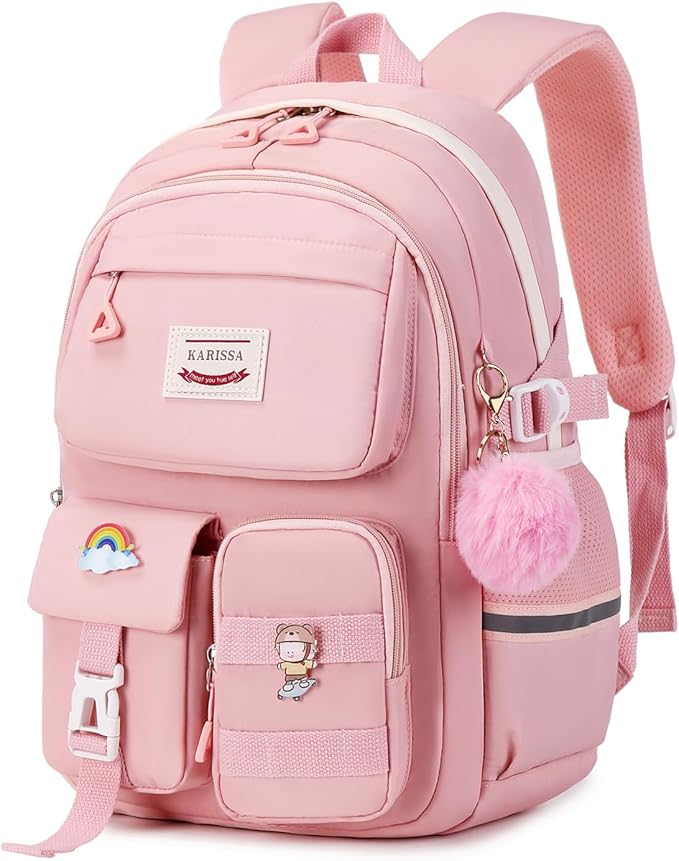 Amazon.com | MUSEVOS Kawaii Girls Backpack for School, Cute Teenage ...