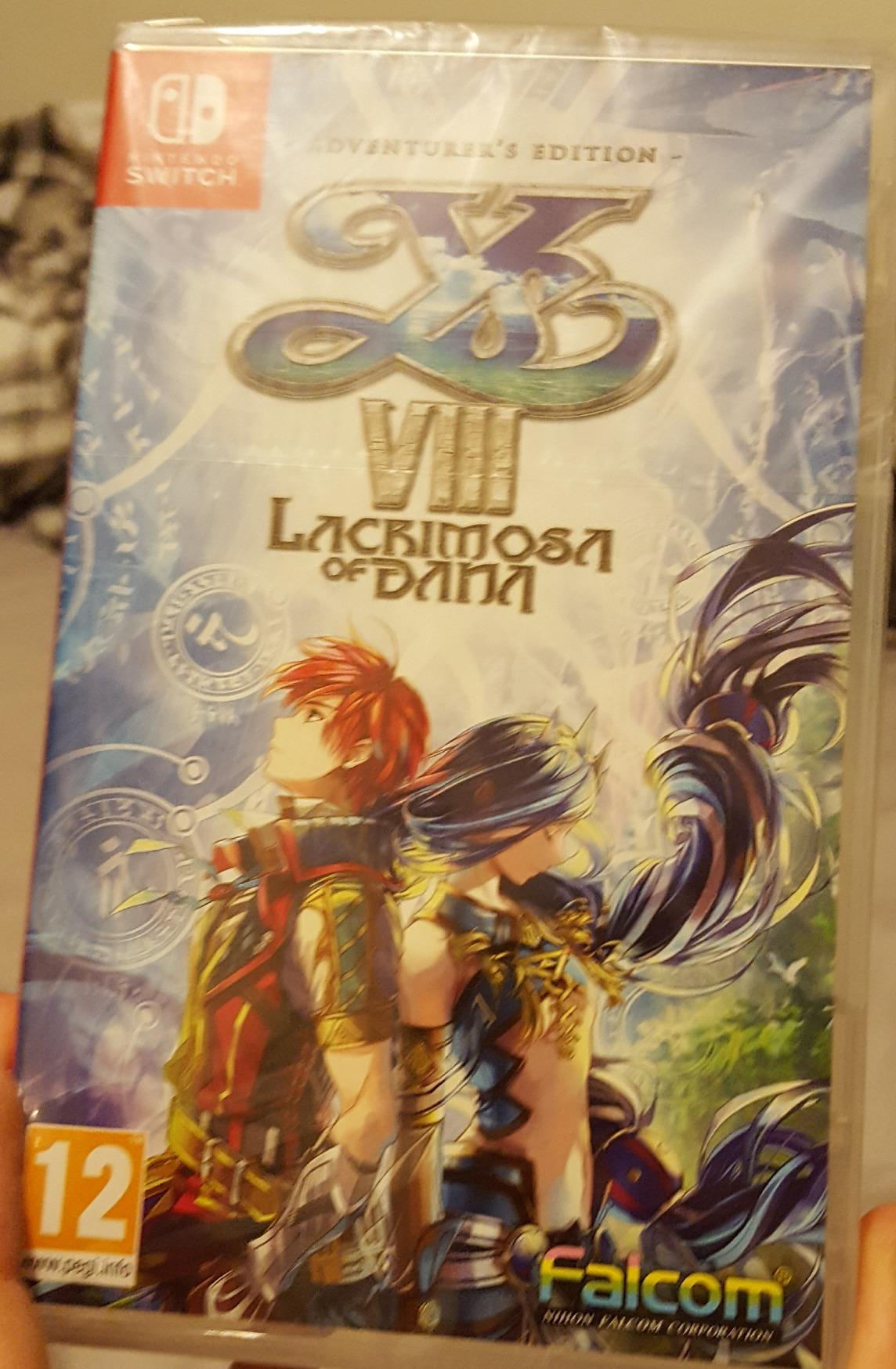 Ys VIII: Lacrimosa of Dana (Nintendo Switch) : Amazon.co.uk: PC & Video ...