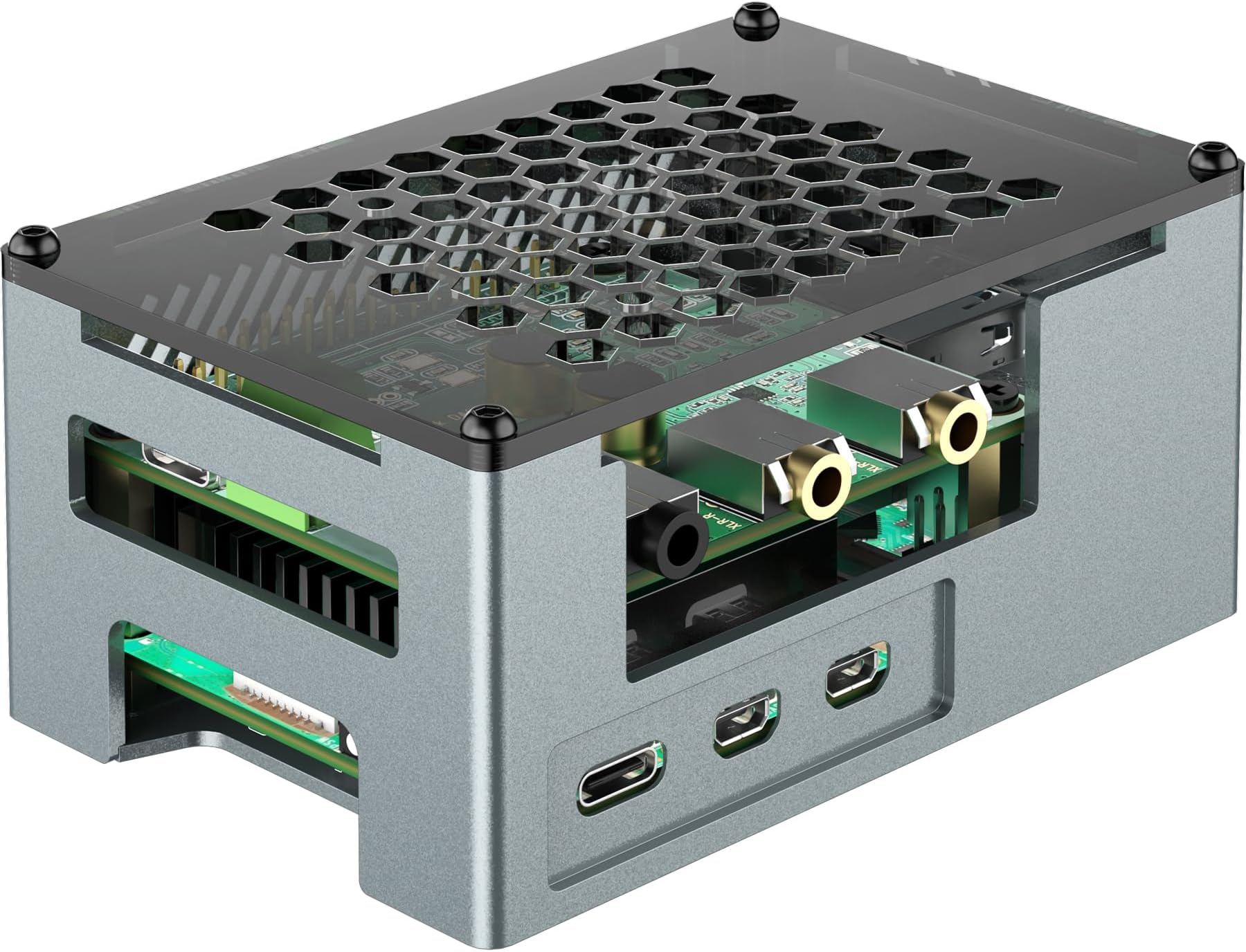 Amazon.com: innomaker Aluminum Case for Raspberry Pi 5 with 3510 PWM ...