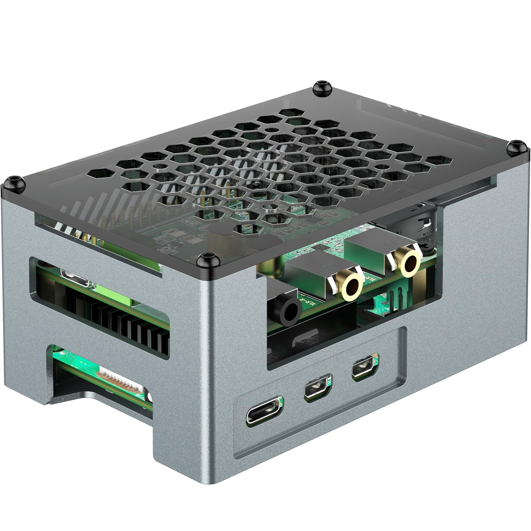 Amazon.com: innomaker Aluminum Case for Raspberry Pi 5 with 3510 PWM ...