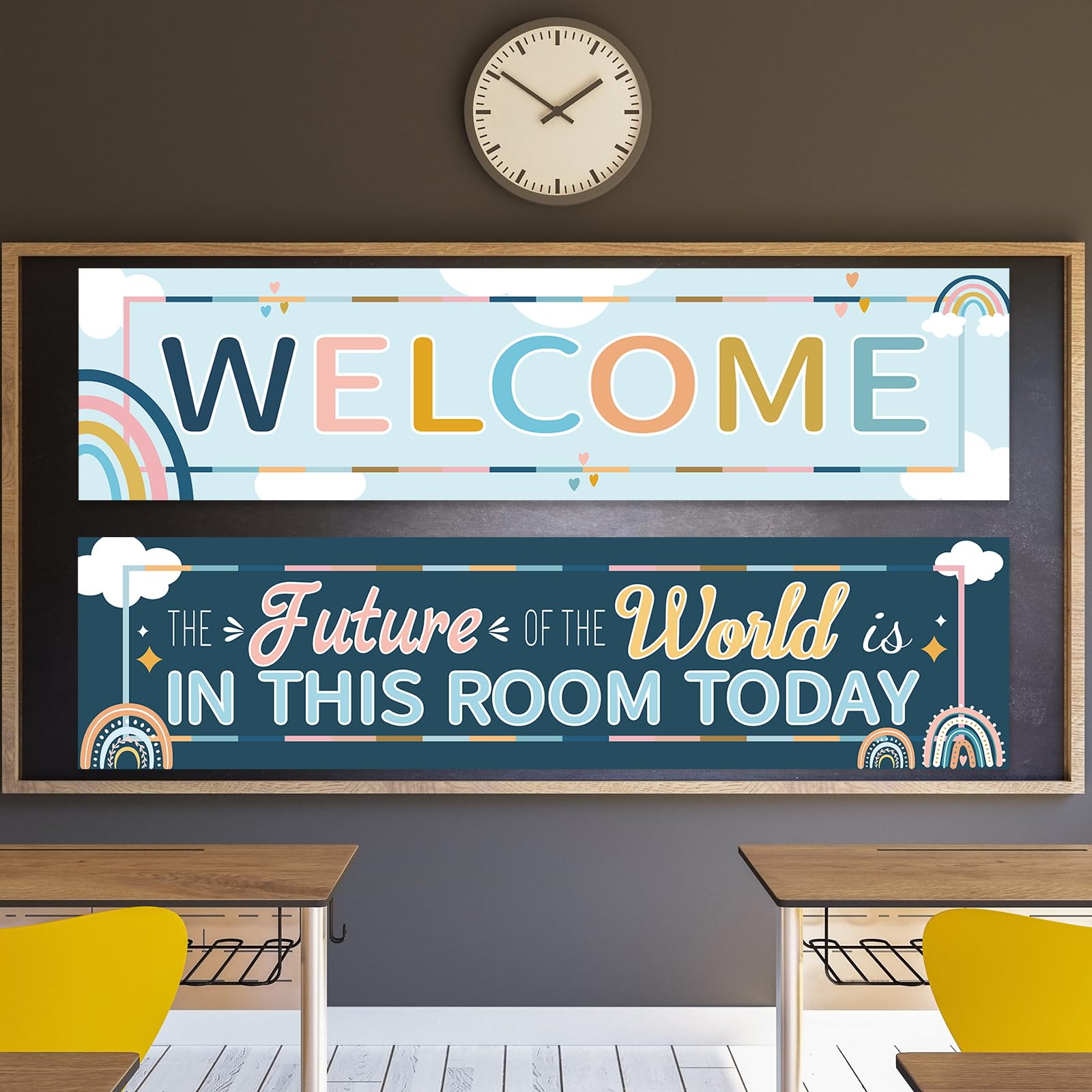 Snapklik.com : Blue Bohemia Classroom Decorations Classroom Welcome ...