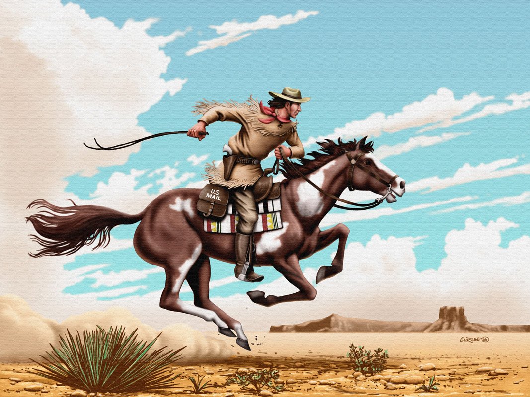 Pony Express Artwork
