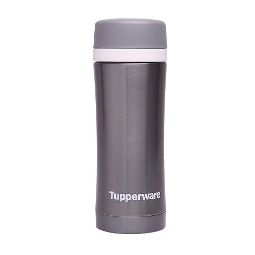 Buy Tupperware Steel Thermal Flask with Strainer, 420 ml Online at Low ...