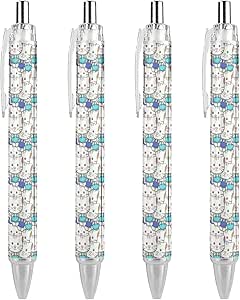 Amazon.com: Cute Cats Kitten Ballpoint Pen Retractable Cute Pen Gift ...