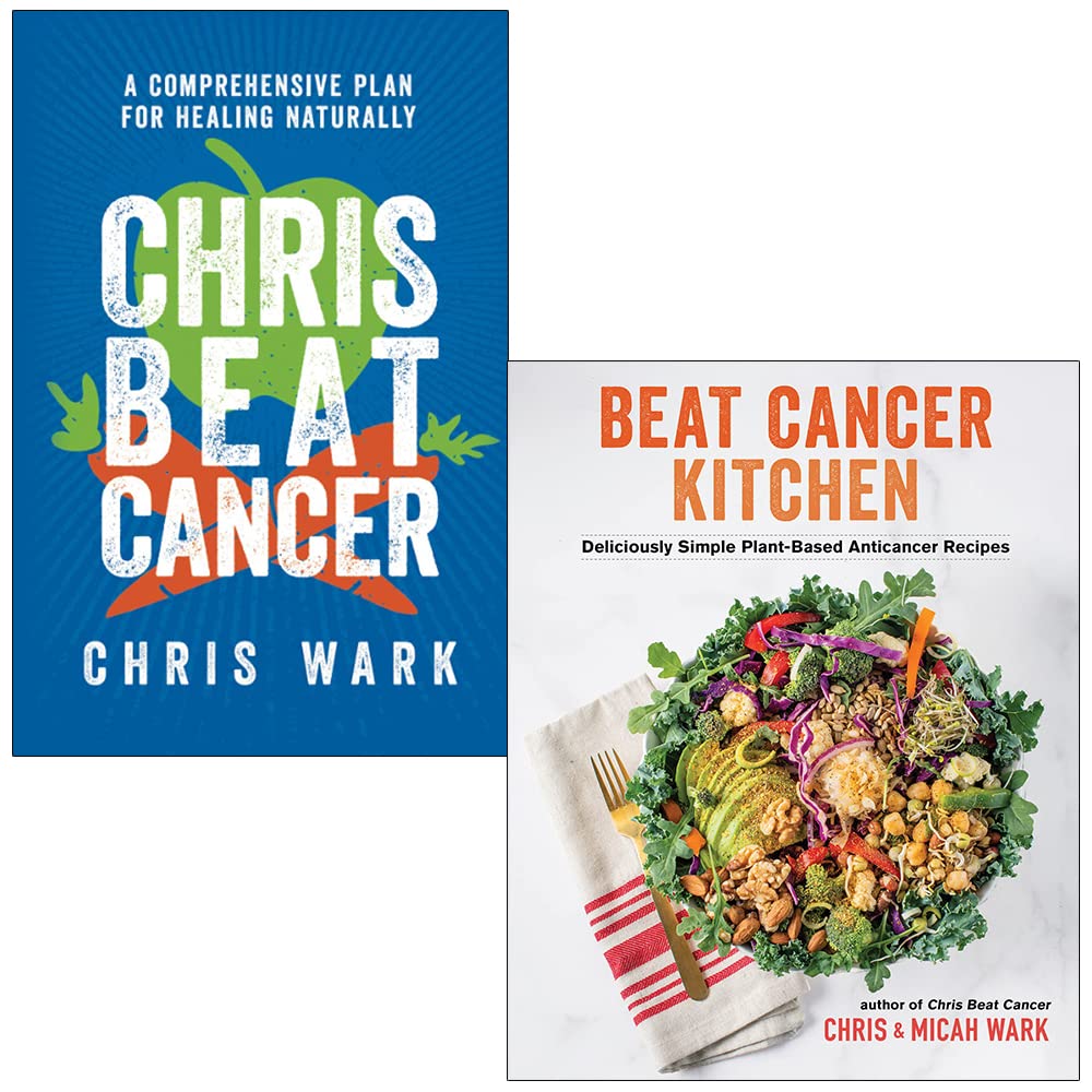 Chris Wark Collection 2 Books Set (Chris Beat Cancer, Beat Cancer ...
