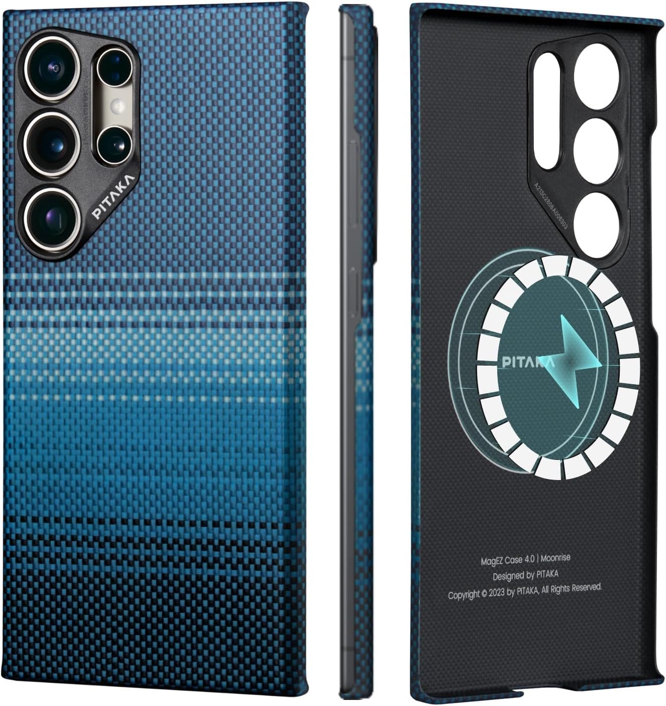 Amazon.com: pitaka Case for Samsung Galaxy S24 Ultra, 6.8 Inch ...