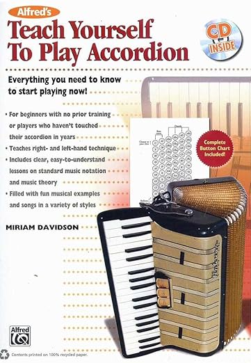 Alfred's Teach Yourself to Play Accordion: Everything You Need to Know ...