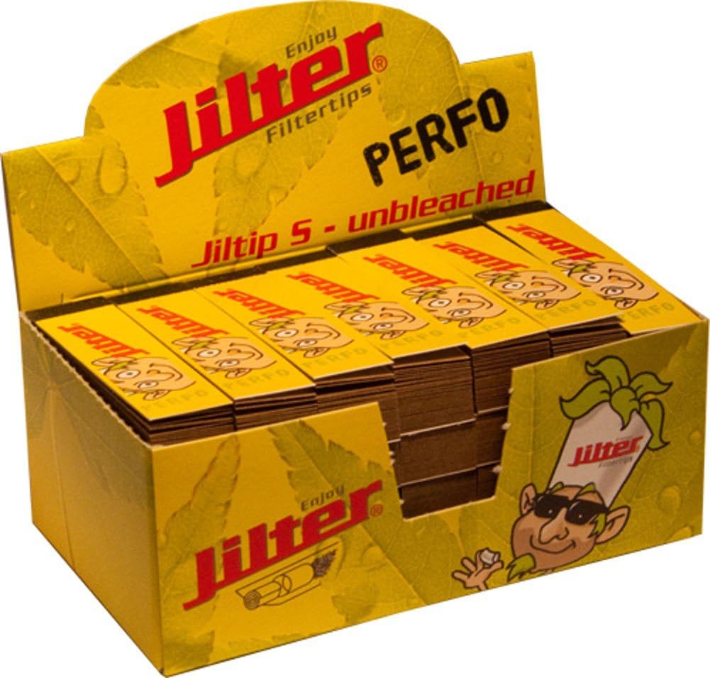 Amazon.com: jilter Jiltips S Perfo Filter Tips Unbleached and ...