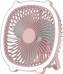 Small Desktop Fan - Mini Wall Mounted LED Light Personal Fan - Super ...