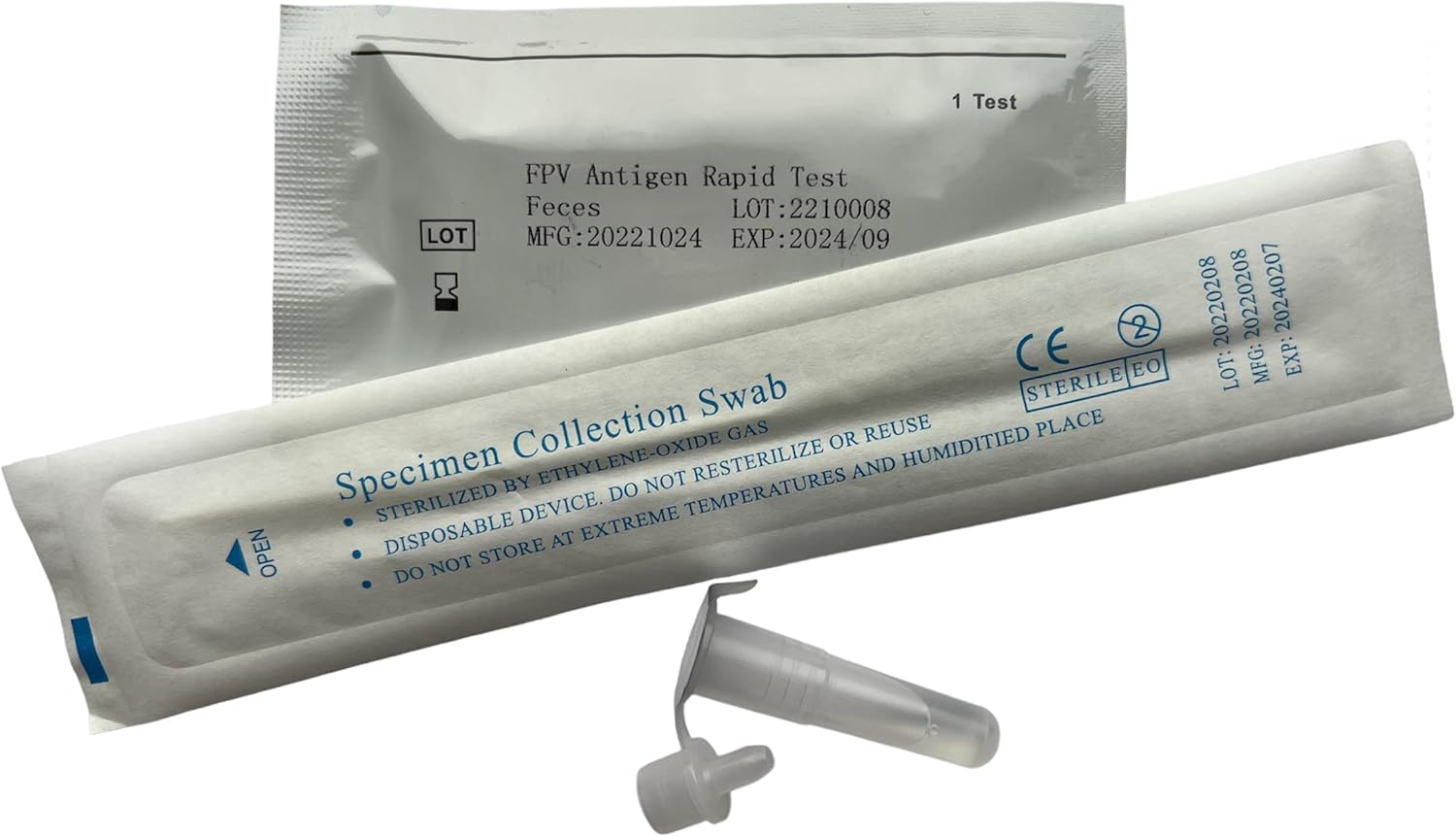 MediMad Canine Parvovirus Rapid Test Feces Testing Kit : Amazon.co.uk ...