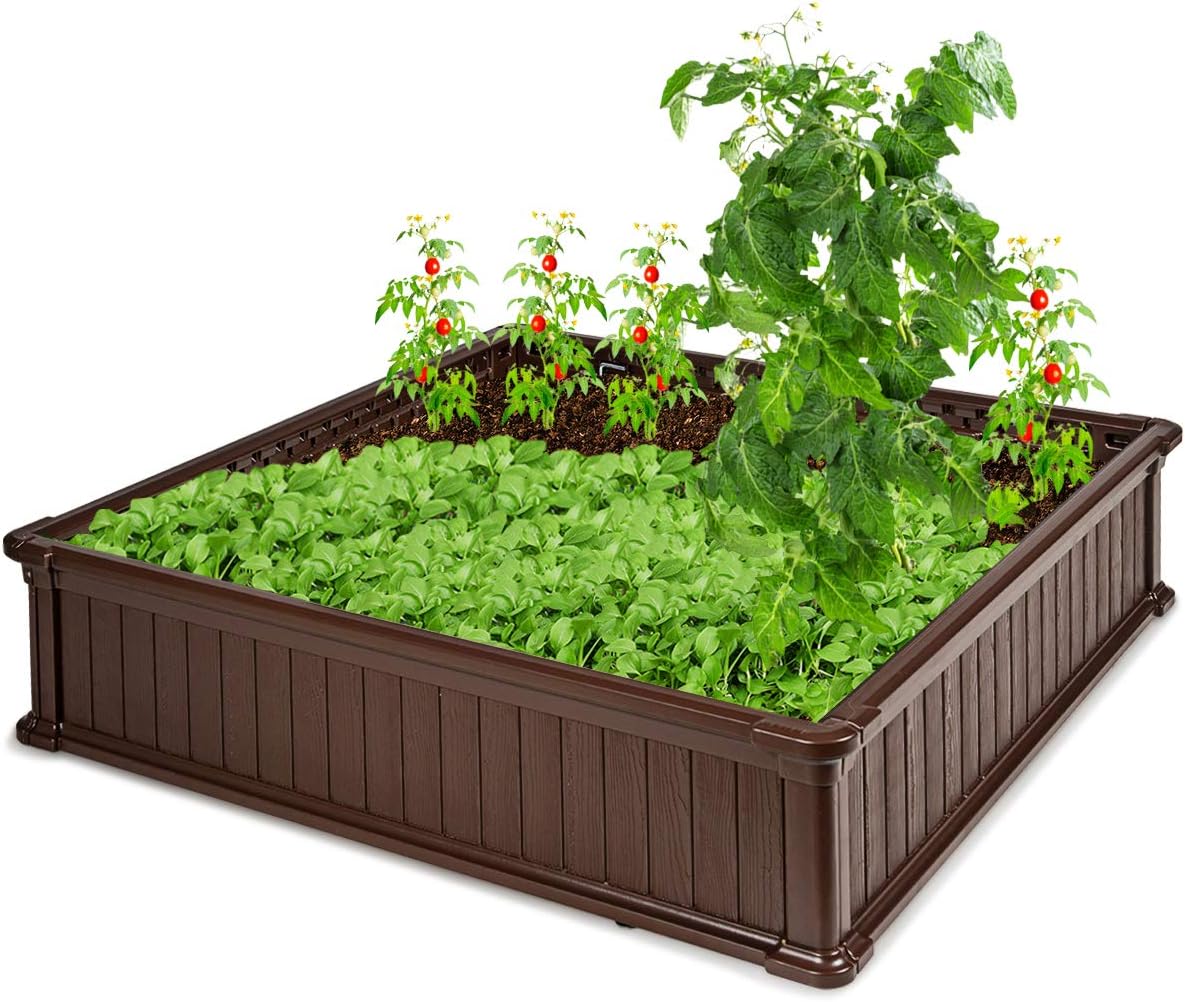 Amazon.com: Modern Home Raised Garden Bed Kit - Stackable Modular ...