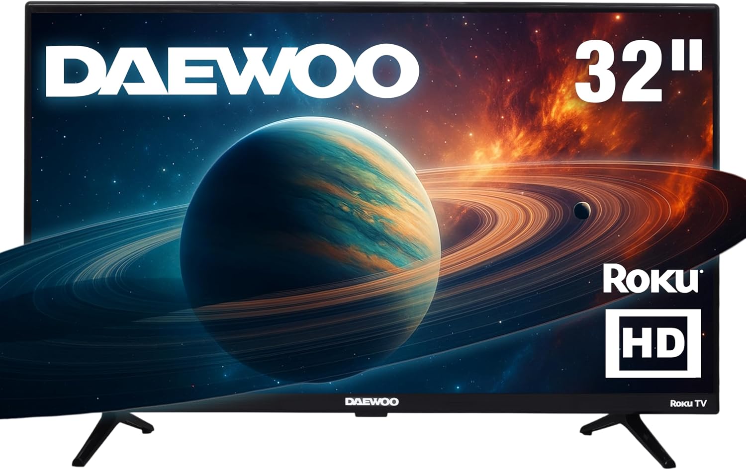 Daewoo Pantalla LED 32" HD Smart TV DAW32R : Amazon.com.mx: Jardín