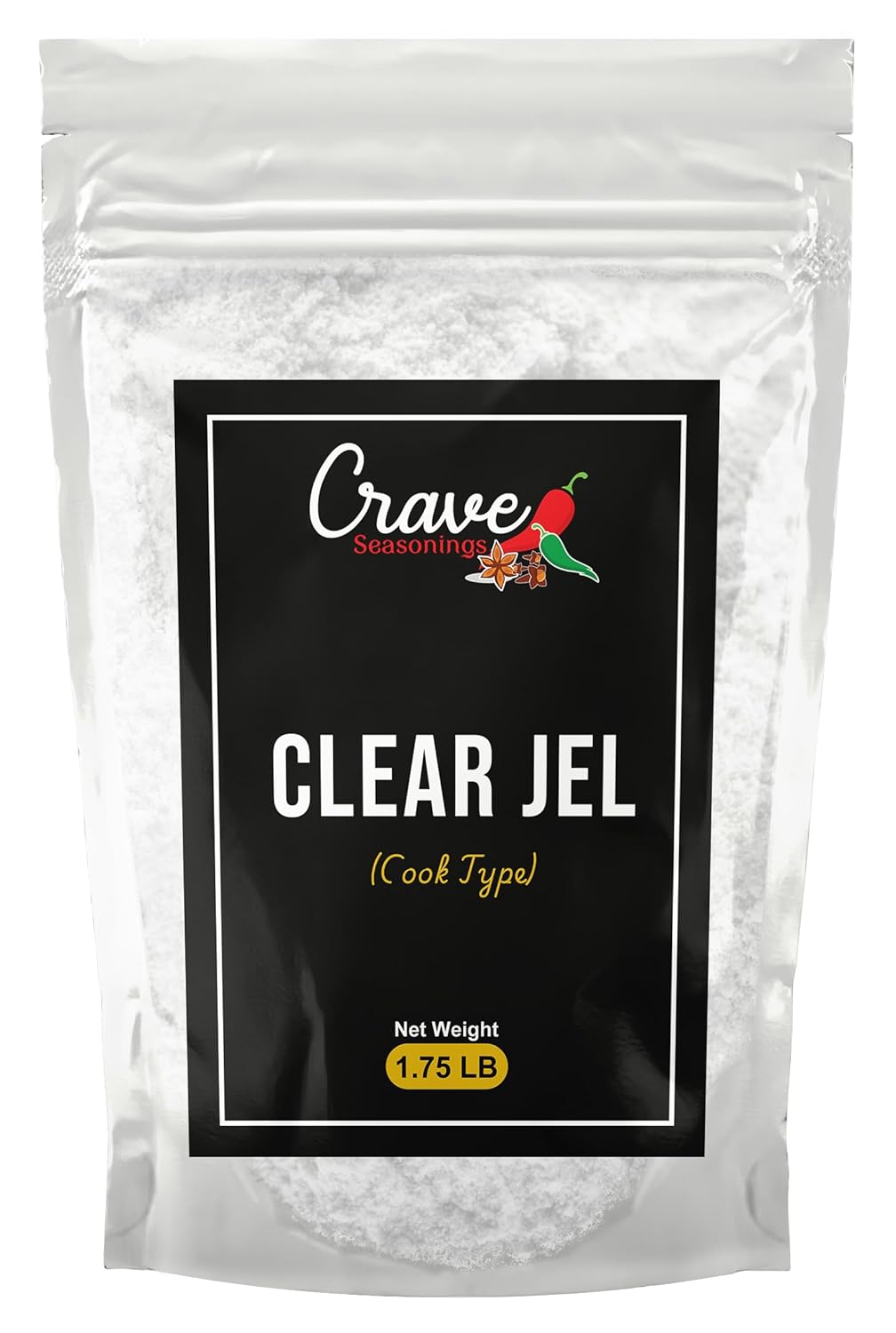 Amazon.com : Crave Clear Jel Powder 1.75 LB Bag - Non-GMO Cook Type ...