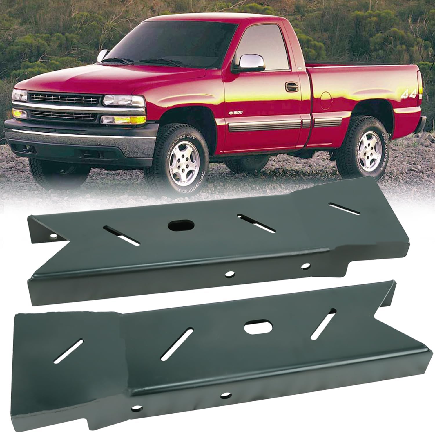 Amazon.com: ELITEWILL 6ft Truck Bed Over-Axle Frame Rust Repair Kit Fit ...