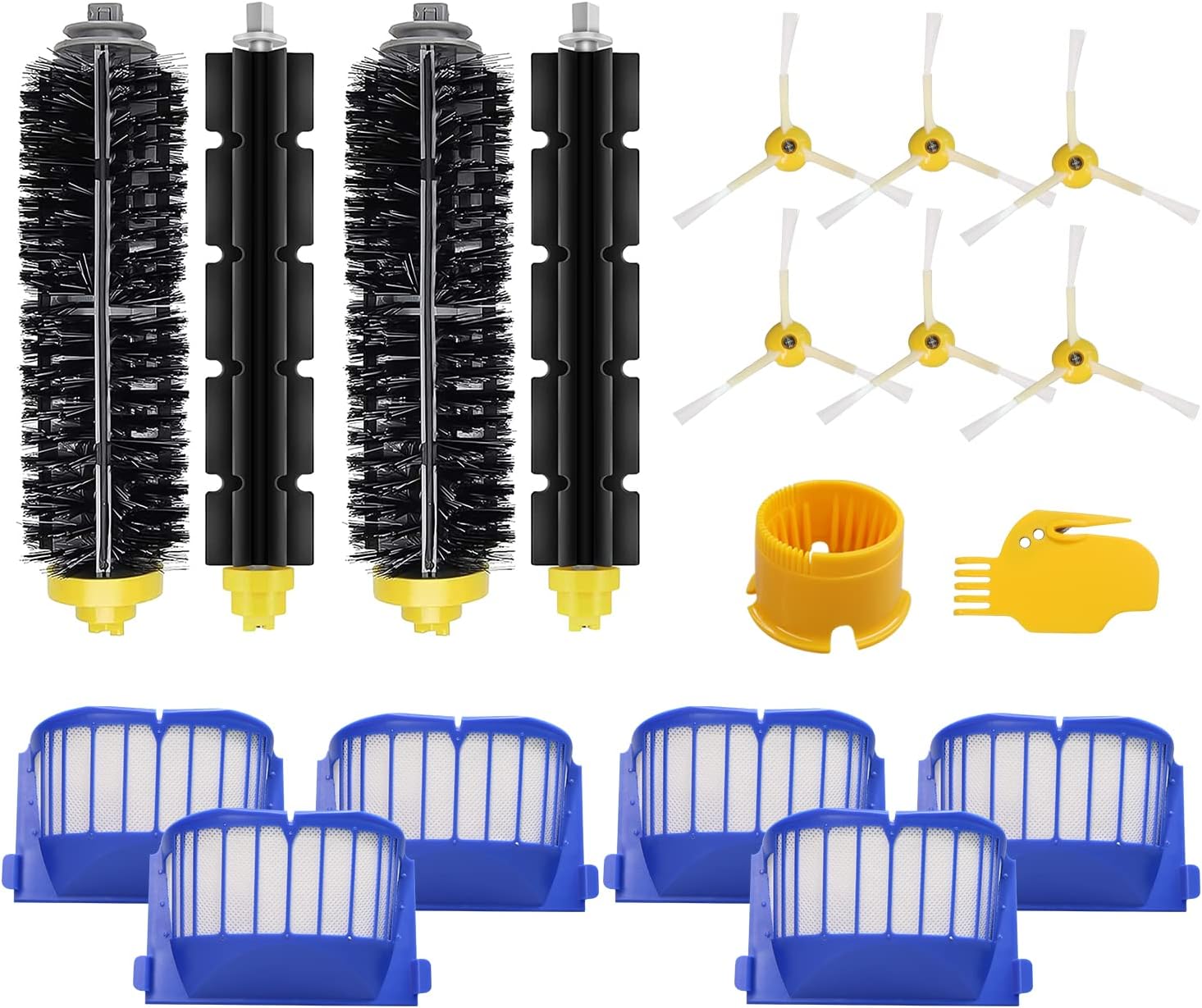 Amazon.com: 18pack Replacement Parts for iRobot 600 Series 692 690 680 ...