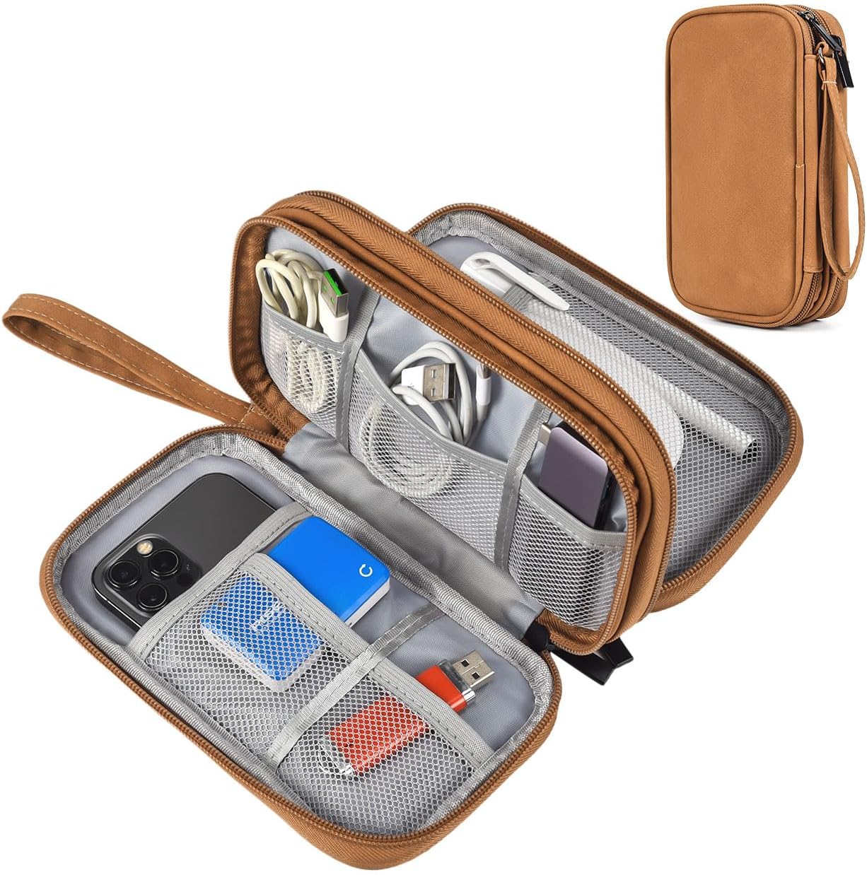 Amazon.com: Electronic Organizer Travel Cable Accessories Case ...