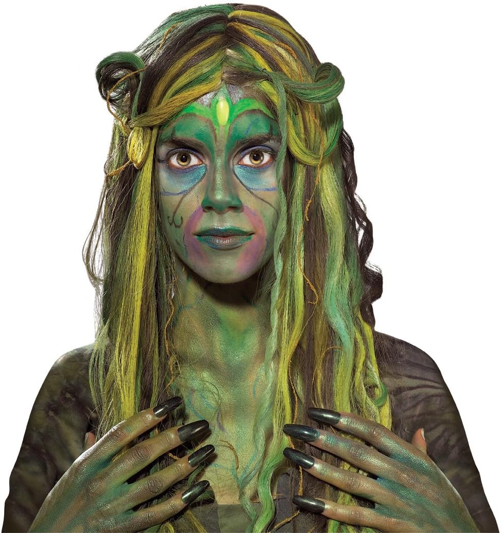 Amazon.com: Rubie's Costume Swamp Queen Wig, Green, One Size : Clothing ...