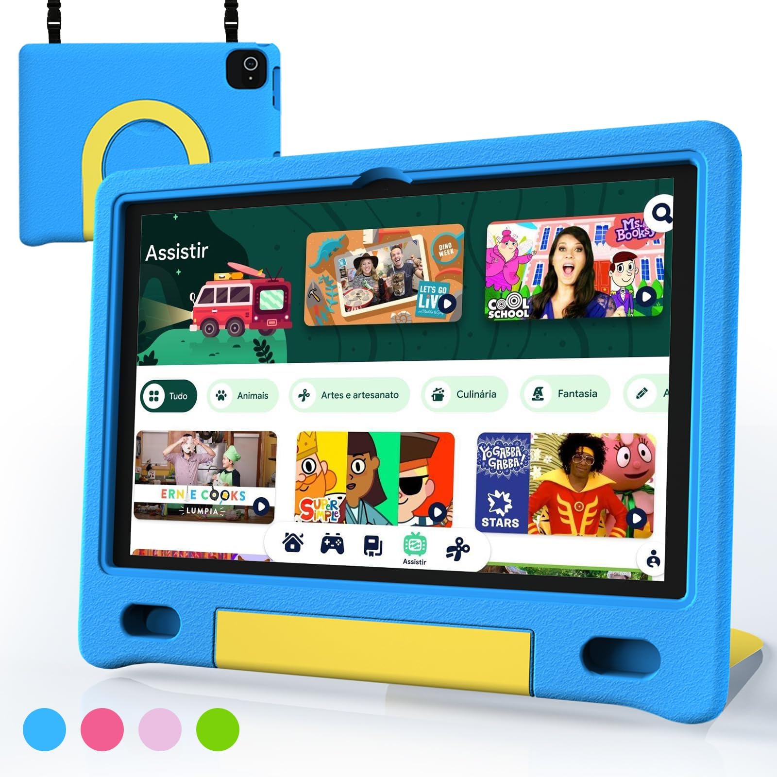 Amazon.com : VNEIMQN Kids Tablet, 10.1 Inch Tablet for Kids, Android 14 ...