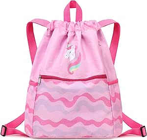 Amazon.com | Ryushoyo Drawstring Backpack for Girls Women Lgihtweight ...