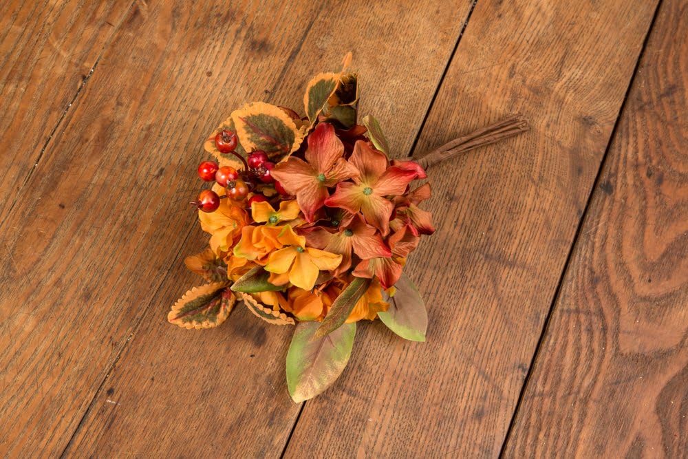 Amazon.com: Ragon House 11 in Rust Berry Hydrangea Pick- 2 Stems ...