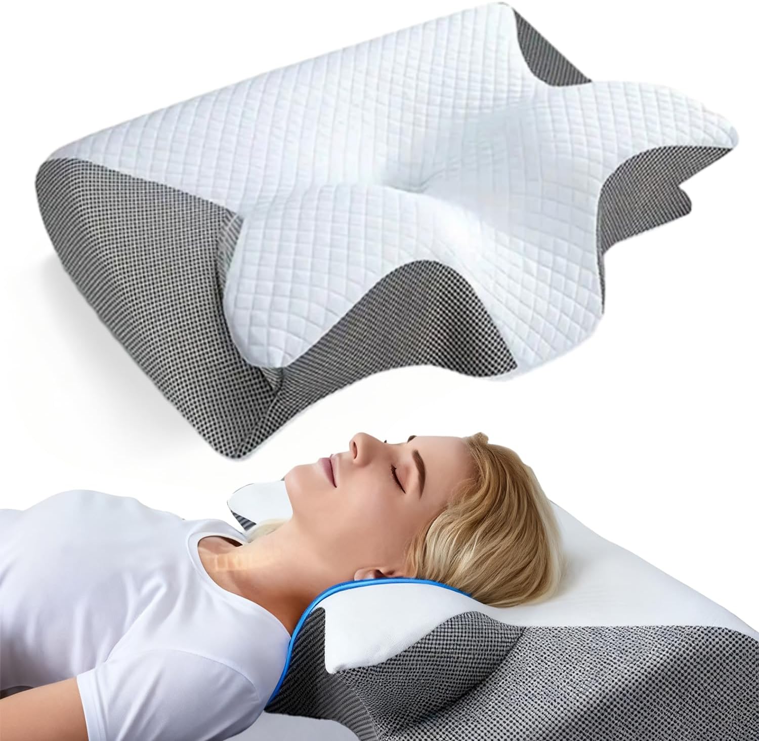 Amazon.com: Airway Pro Sleep Apnea Relief Pillow, Airway Pro Cervical ...