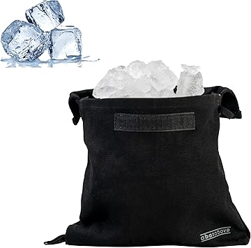 Amazon.com | A Bar Above Premium Lewis Bag, Reusable Black Ice Bag, for ...