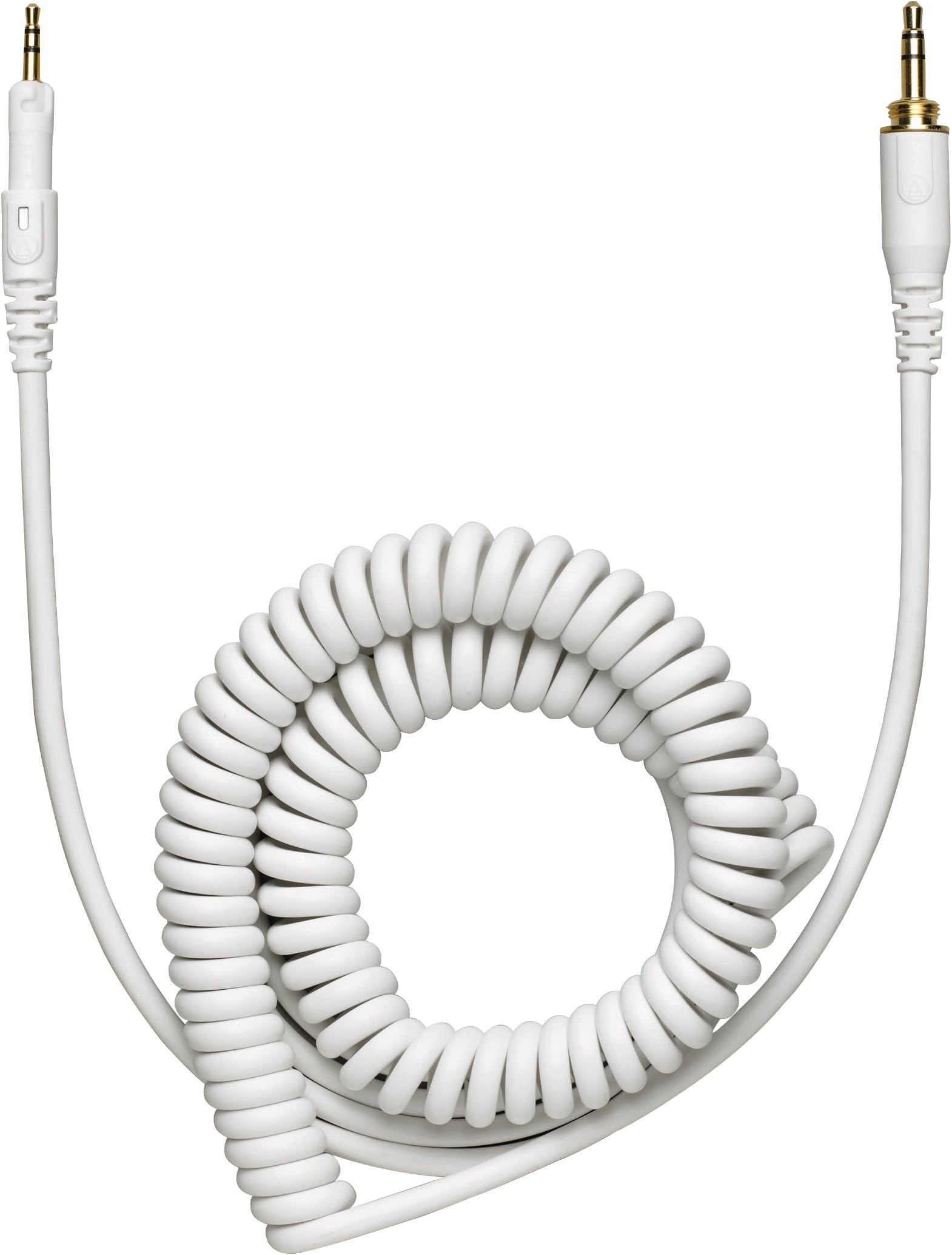 Amazon.com: Audio-Technica HP-CC-WH Replacement Coiled Cable for M ...